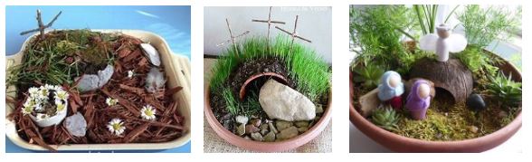 Create an Easter Garden and bring to Church | North Luffenham
