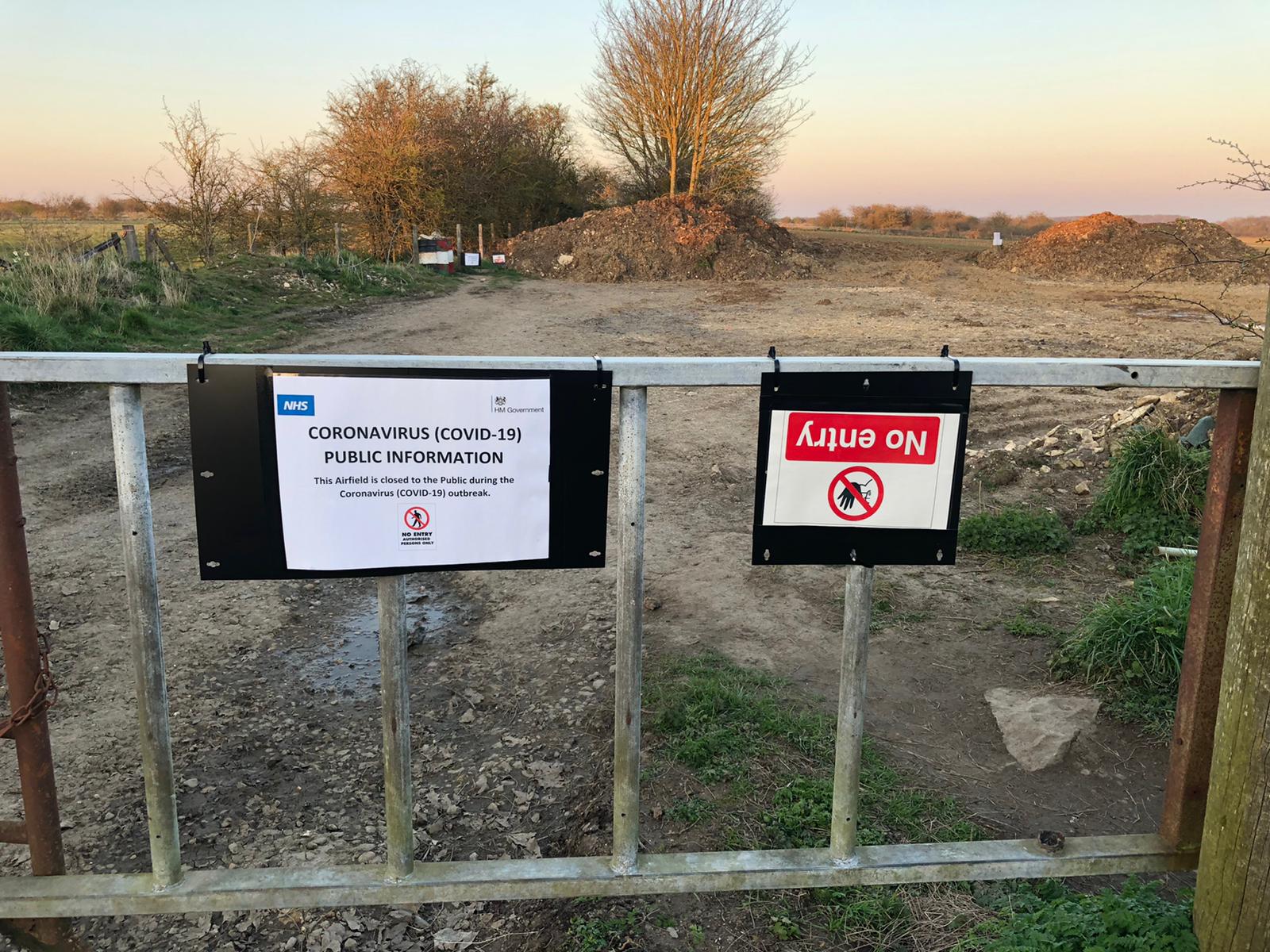 Airfield Closed Off | North Luffenham